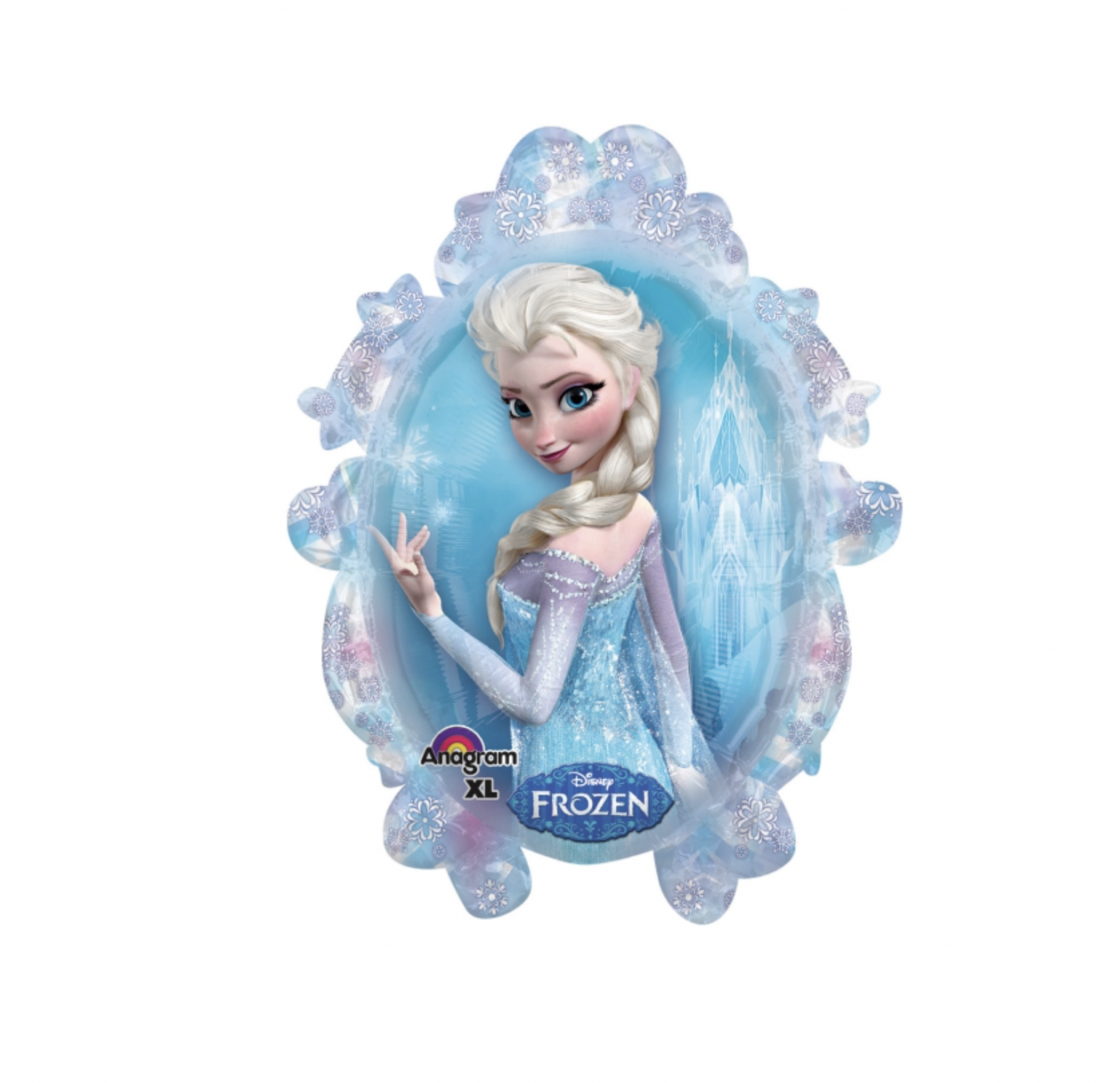 Balon folija – Frozen Elza in Ana (dvostranski) – PartyPek